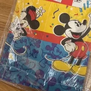 Disney | Party Supplies | Set Of 3 Vintage Disney Mickey Mouse Minnie ...